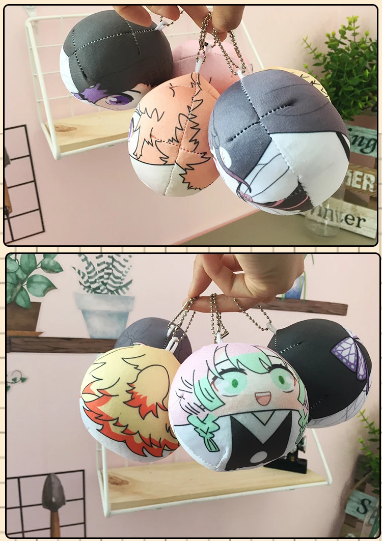 Vigreat Kawaii Plush Keychain - Customizable Anime Design