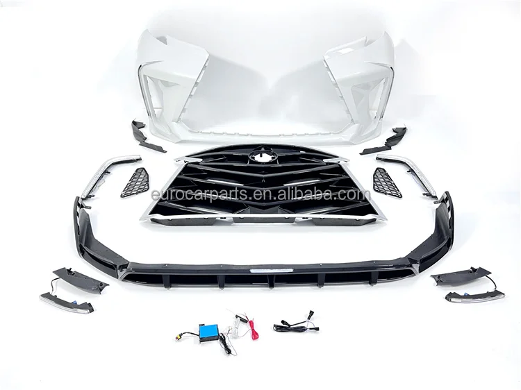 Upgrade Body Kit for Toyota Sienna (2010-2016) - Front Lip, Rear Bumper ...