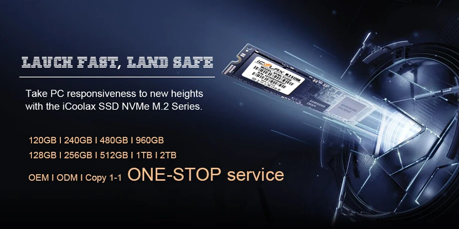 Icoolax M.2 Pcie3 Nvme Ssd 128gb 256gb 512gb 1tb Internal Solid State ...