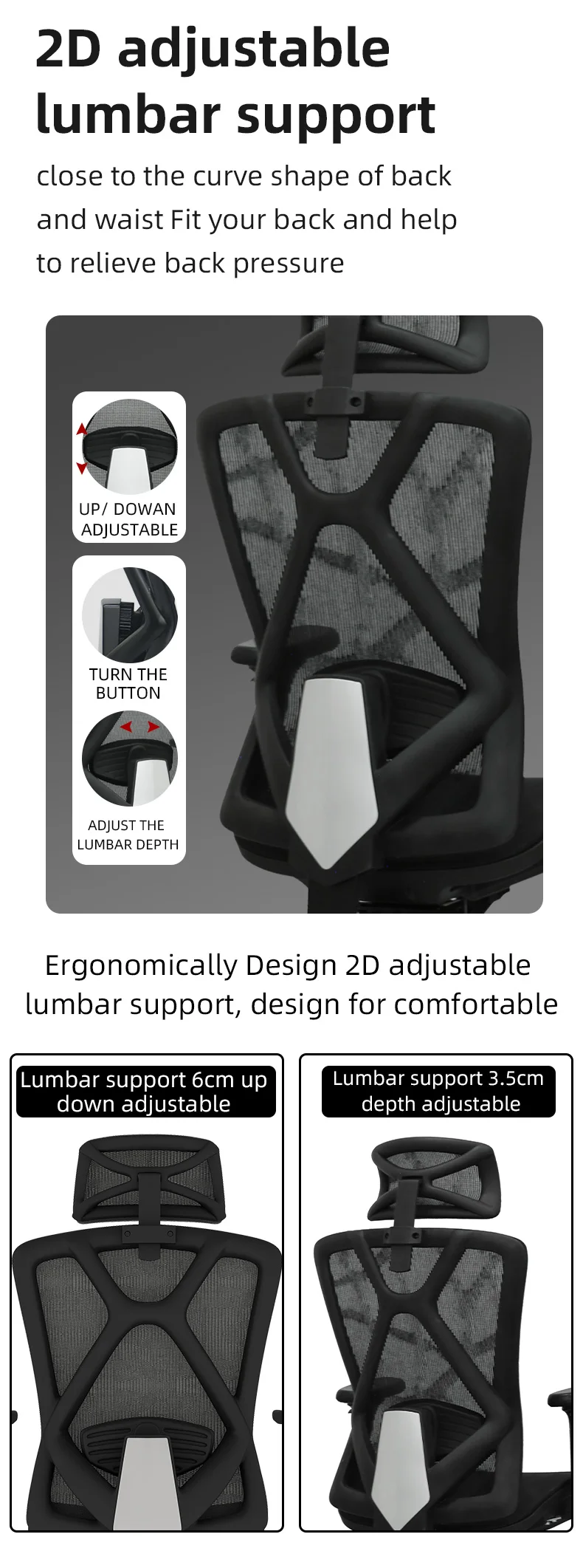 Ergonomic High Back Assistant Office Chair - Cheap Price