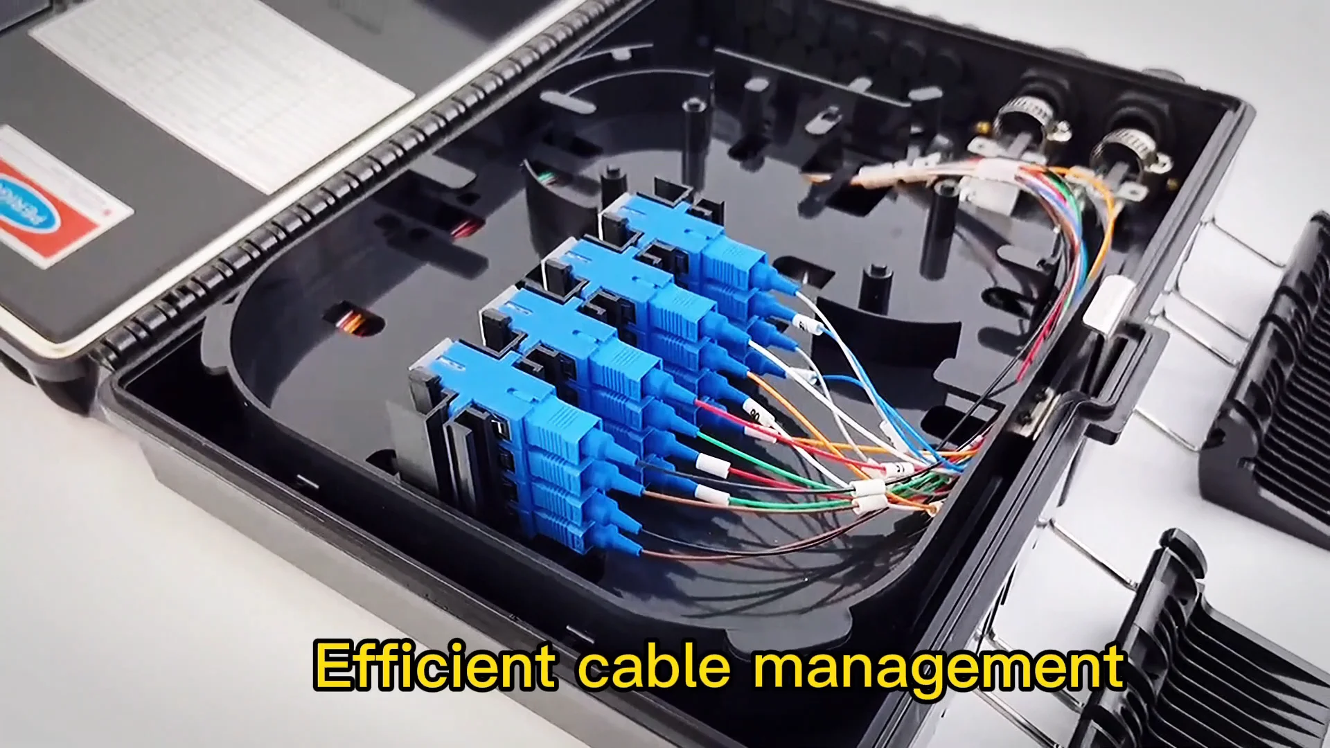 Caixa Cto Cajas Ftth Terminal Nap Box With 1x16 Splitter 16 Core Optical Distribution Box Ip65 ...