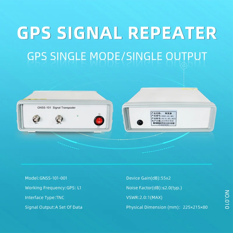 Gnss-101-001 Gps Single Mode/single Output Mobile Signal Booster ...
