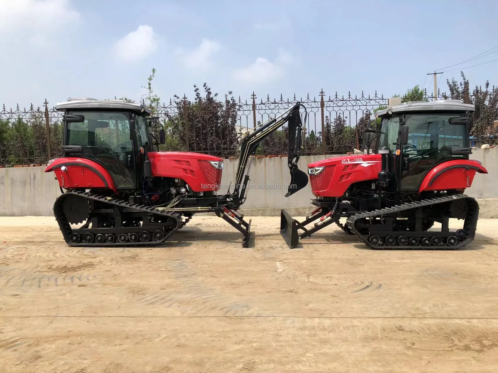 50hp 60hp 80hp 120hp Small Tracked Tractor Farm Use Mini Agricultural ...