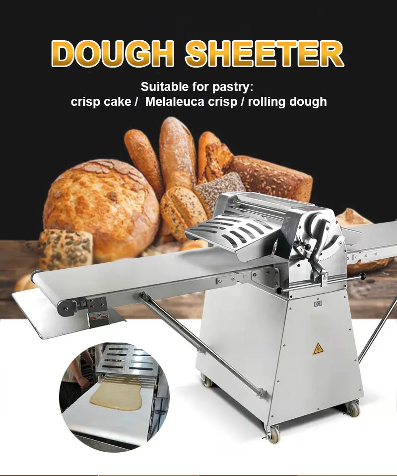 Baking Equipment Industrial Dough Roller Automatic Dough Sheeter ...