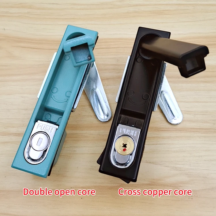 Ms818 Electrical Cabinet Push Button Swing Handle Lock Zinc Alloy Panel ...