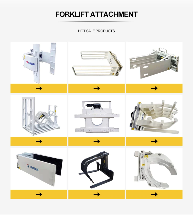 Forklift Rotator Attachment Push Pull Clamp Pusher For Diesel/electric ...
