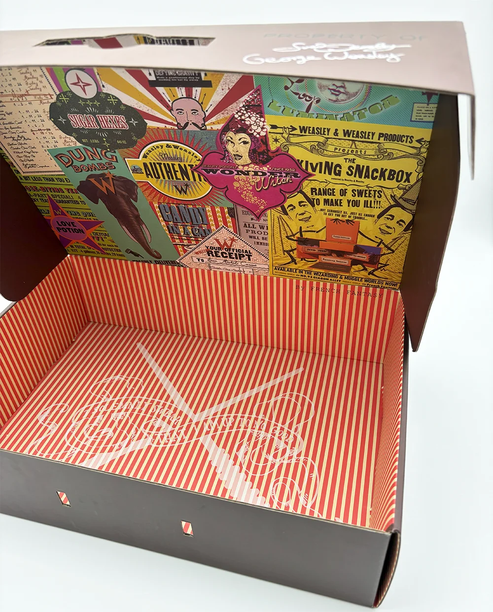 Custom Package Luxury Closure Gift Box Customs Clothing Packaging ...