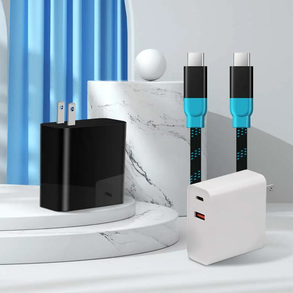 High Efficiency Pd 100w Wall Charger Usb-a Type C Fast Charging Gan Charger Suitable For Iphone ...