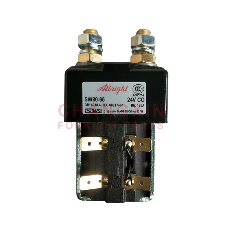 Forklift Parts DC Contactor SW80-65 125A 24V Elevator Parts for Sale in ...