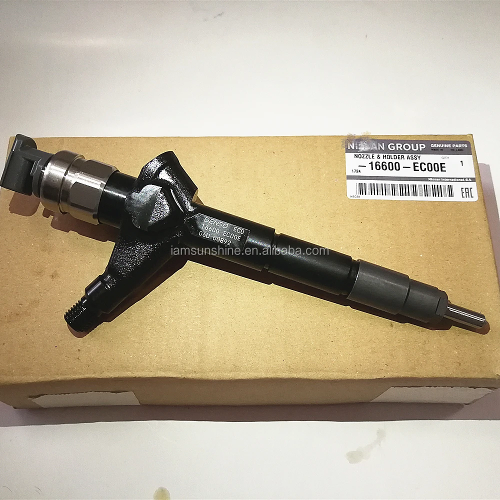 Genuine New Common Rail Fuel Injector 16600-eb70d 16600-ec00e 095000 ...