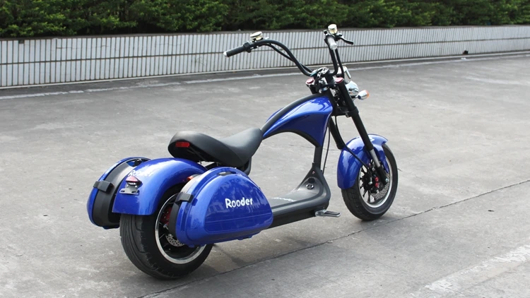 Moped Roller Mangoseen M2 M8 Rooder M1 2000W 60V 30Ah Chopper Style ...