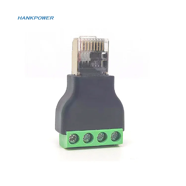RJ45 4P4C to RS485 Terminal Adapter for Network Signals OEM | Wholesale