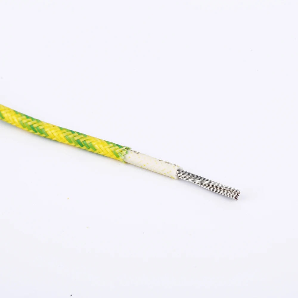 Glass Fiber Wire AWM UL 3122 UL3122 AWG 16 18 20 22 24 26 AWG Gauge Fiberglass Braided Silicone ...