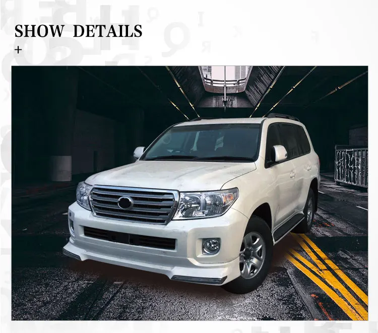 GBT Factory LC200 Exterior Facelift 2015 Style Bumper Lips