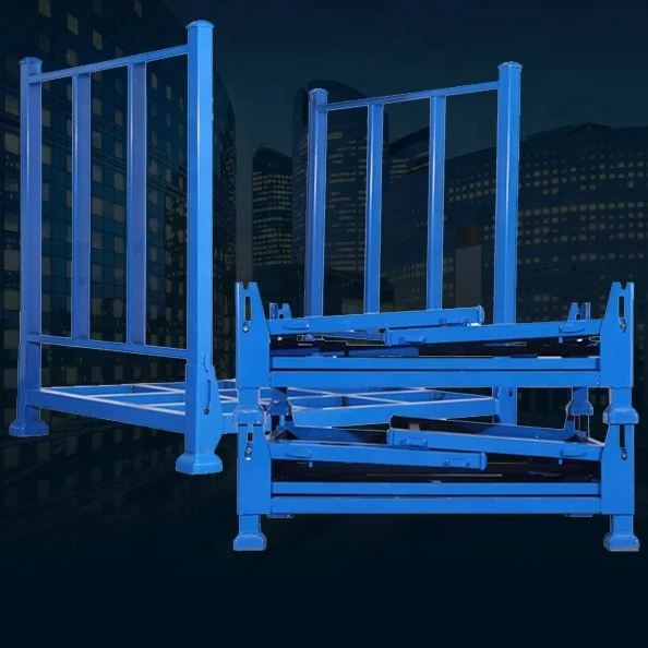 Portable Stacking Transporting Rack for Warehouse Storage
