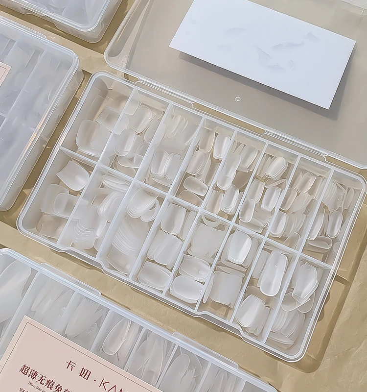 Mybeautynails 7 Sizes 1mm Cuticles Pre Etched Buffed Filed Oval Almond ...