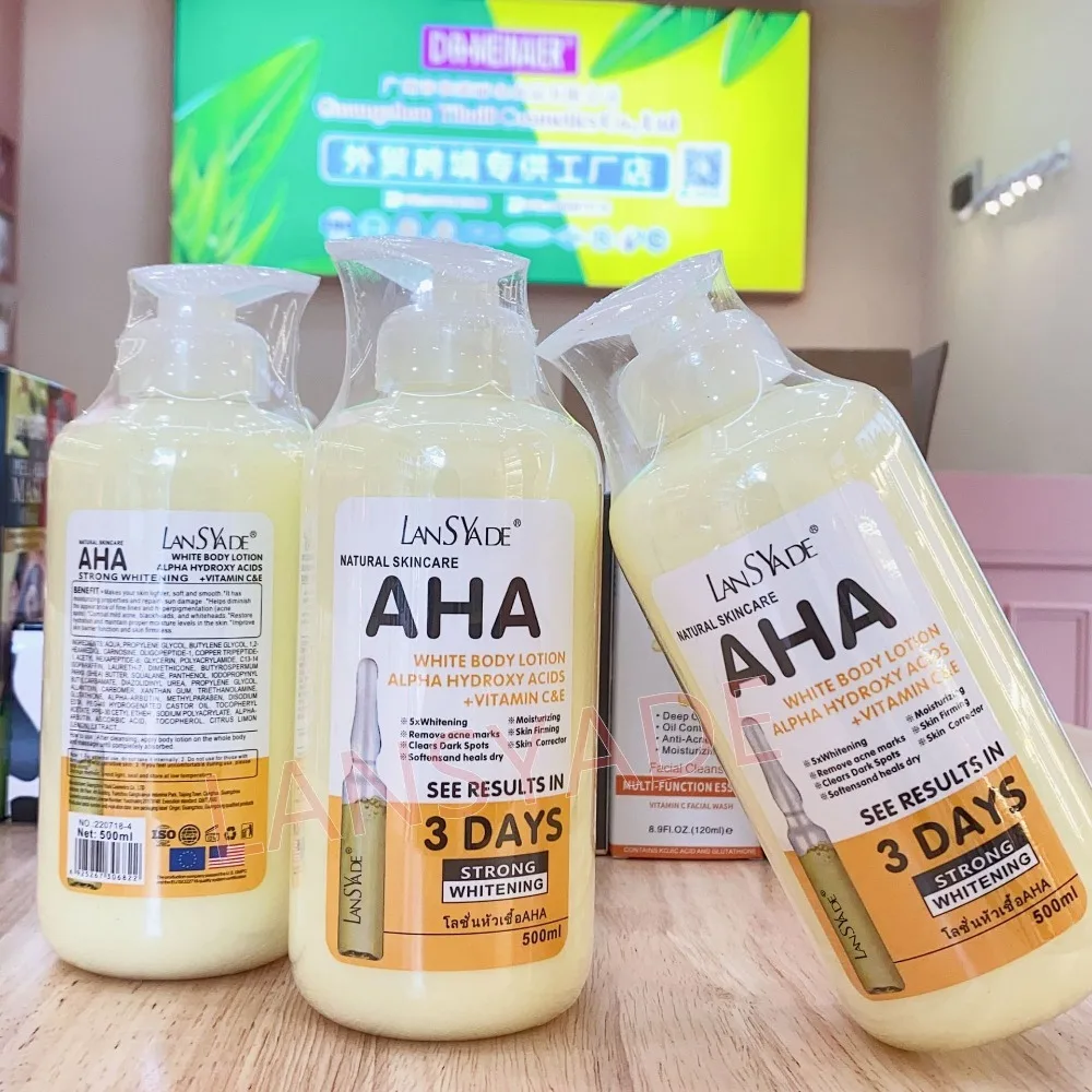 Whitening Body Lotion - AHA Fruit Acid Skin Brightener