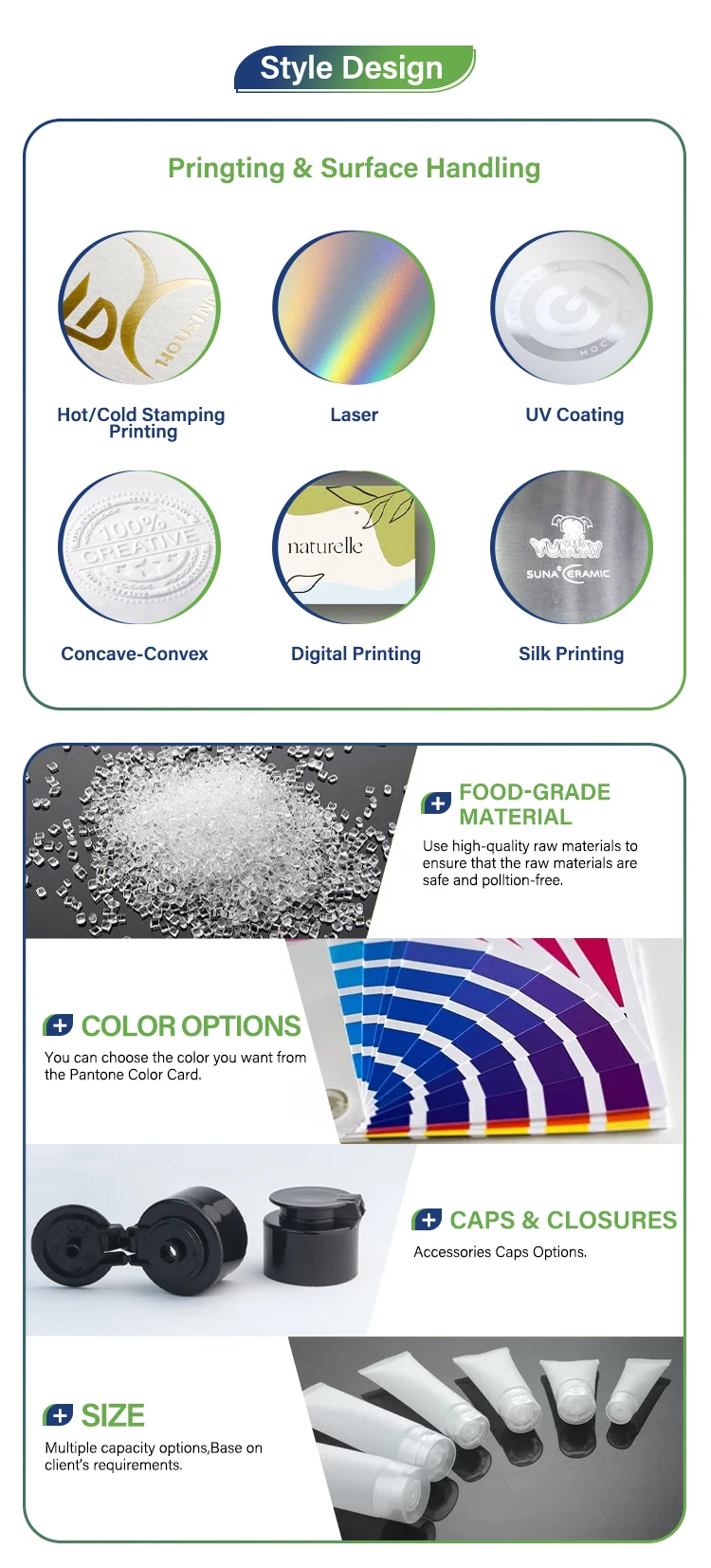 Epl Custom Eco Friendly Empty Ointment Tube Cosmetics Tubes Container ...