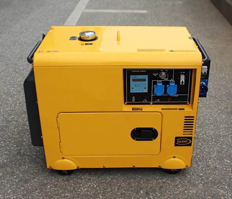 Generators For Home 3kw 4kw 5kva Small Silent Diesel Engine Forced Air ...