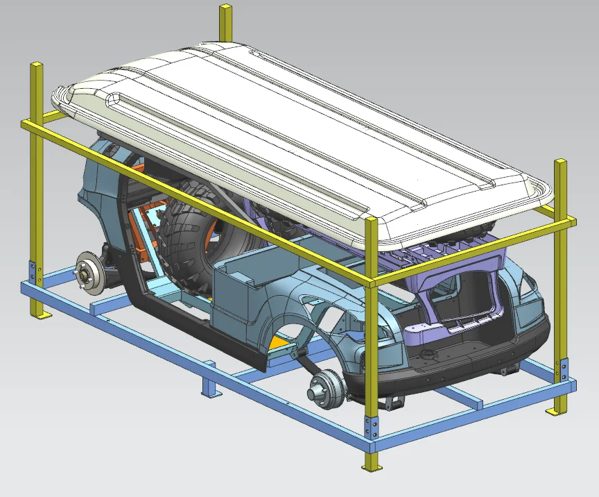Ce Certified Utility Cart 72v Lithium Battery Electric Golf Cart ...