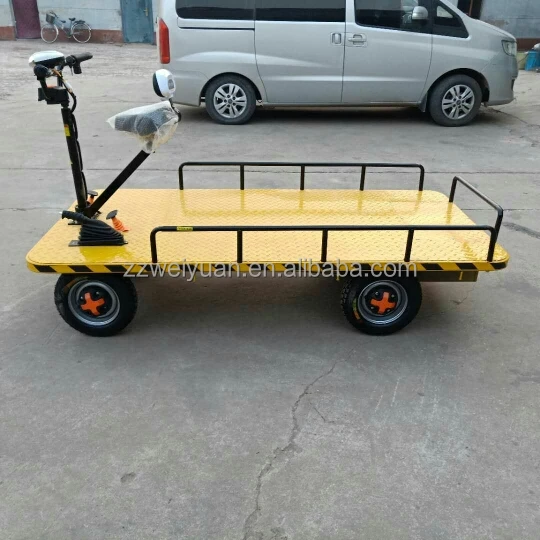 Electric Pallet Truck Trolley Cart Truck Transport Flat Car Truck ...