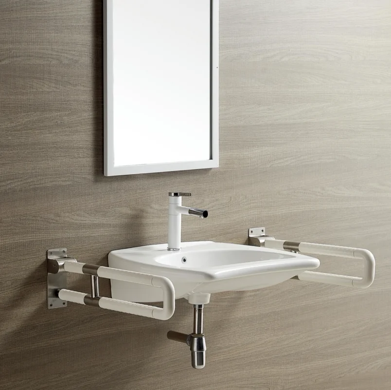 Barrier Free Wall-hung Ecological Safe Basins for Disabled Easy ...