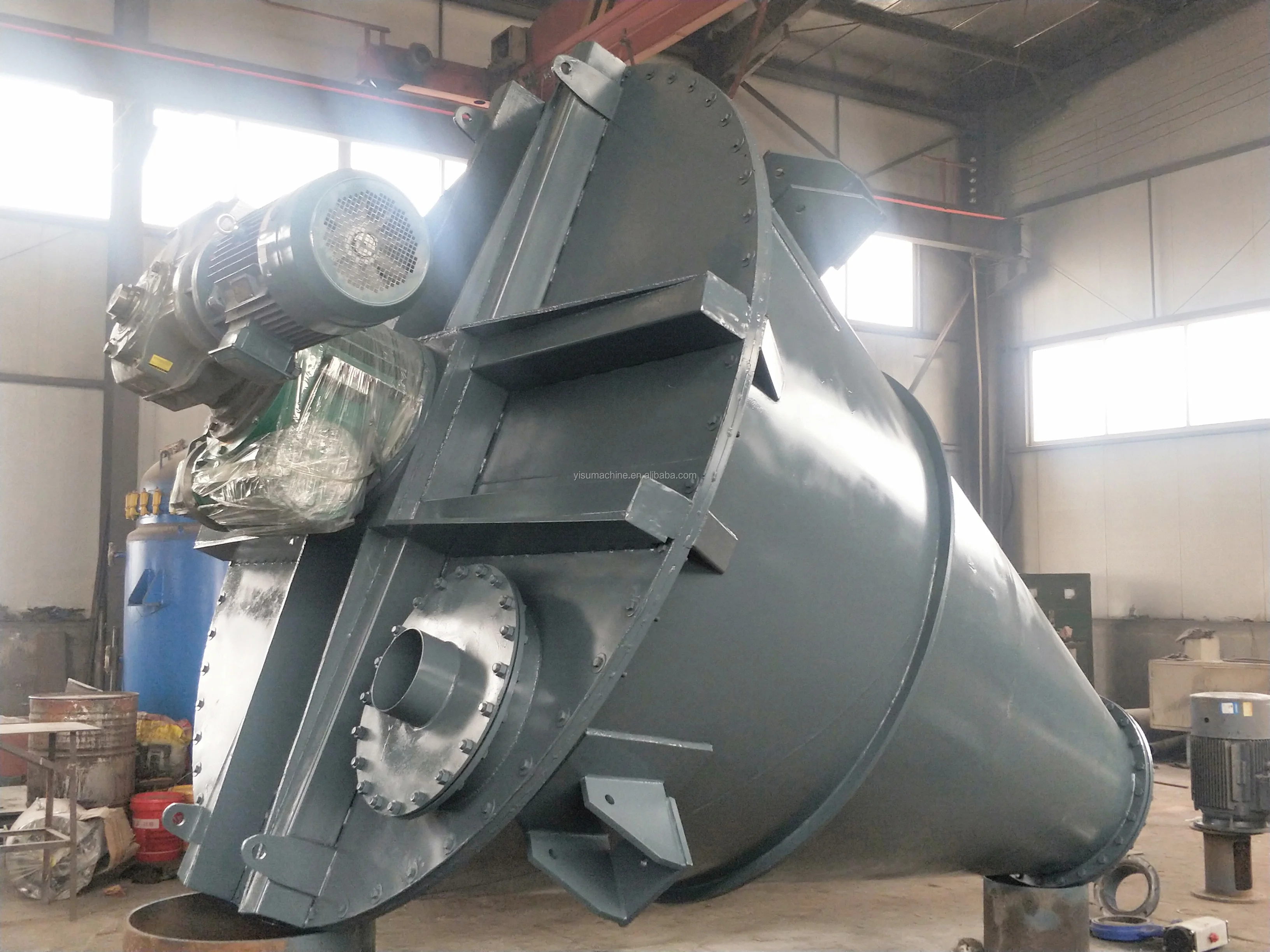 11 Cubic Foot Ribbon Blender Stainless Steel Mixer 2 Ton Ribbon Feed ...