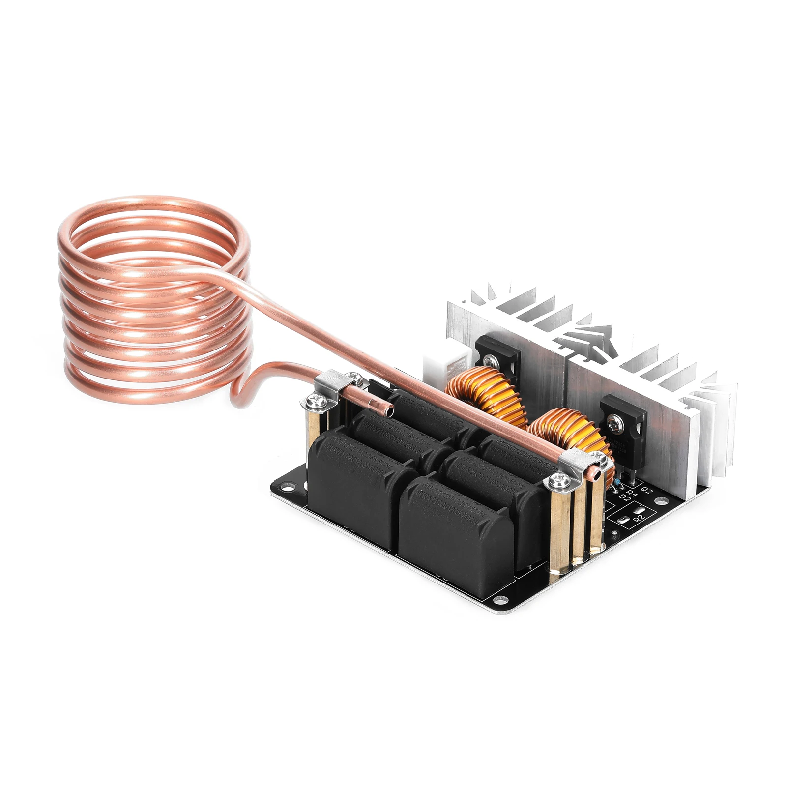 1000W 1KW ZVS Induction Heating Board Module 12-48V Low Voltage Heater Coil Flyback Driver ...