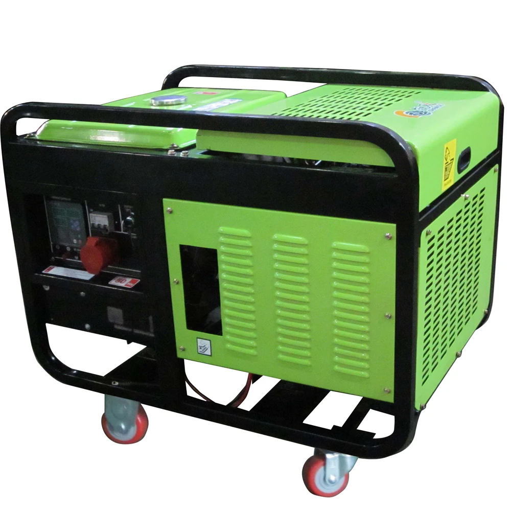Portable 8500w Diesel Generator With Wheels - Buy Diesel Power ...