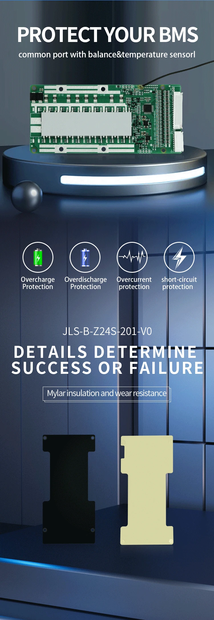 Kls Smart Bms (4s-24s) Sodium Battery 24s For Sodium Battery Pack - Buy Sodium Battery Bms 24s ...