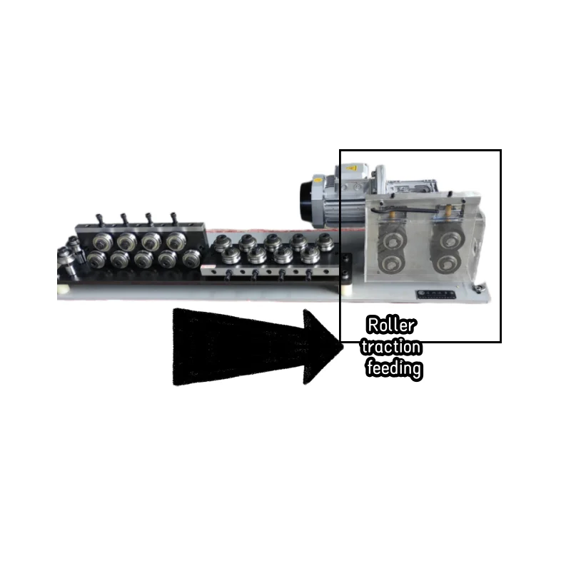 Two Groups of Roller Traction Straightener Traction Feeder and Cable ...