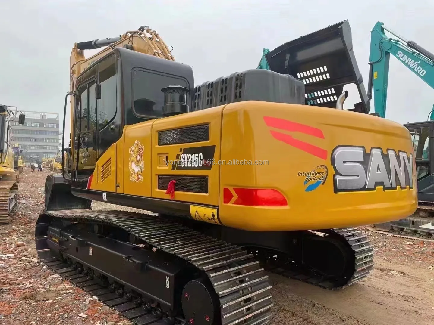 Sany Crawler Excavator Machine China Used Sany 20ton Excavator Sy215 ...