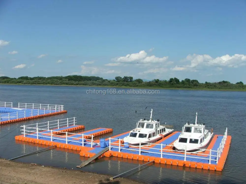 Plastic Platform Blocks Modular Floating Buoy Pontoon Cube - Buy ...
