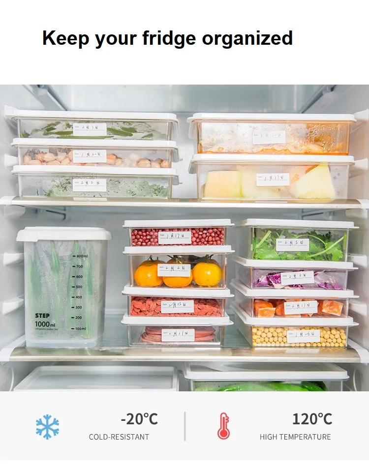 Stackable Food Storage Containers - Preserve Freshness