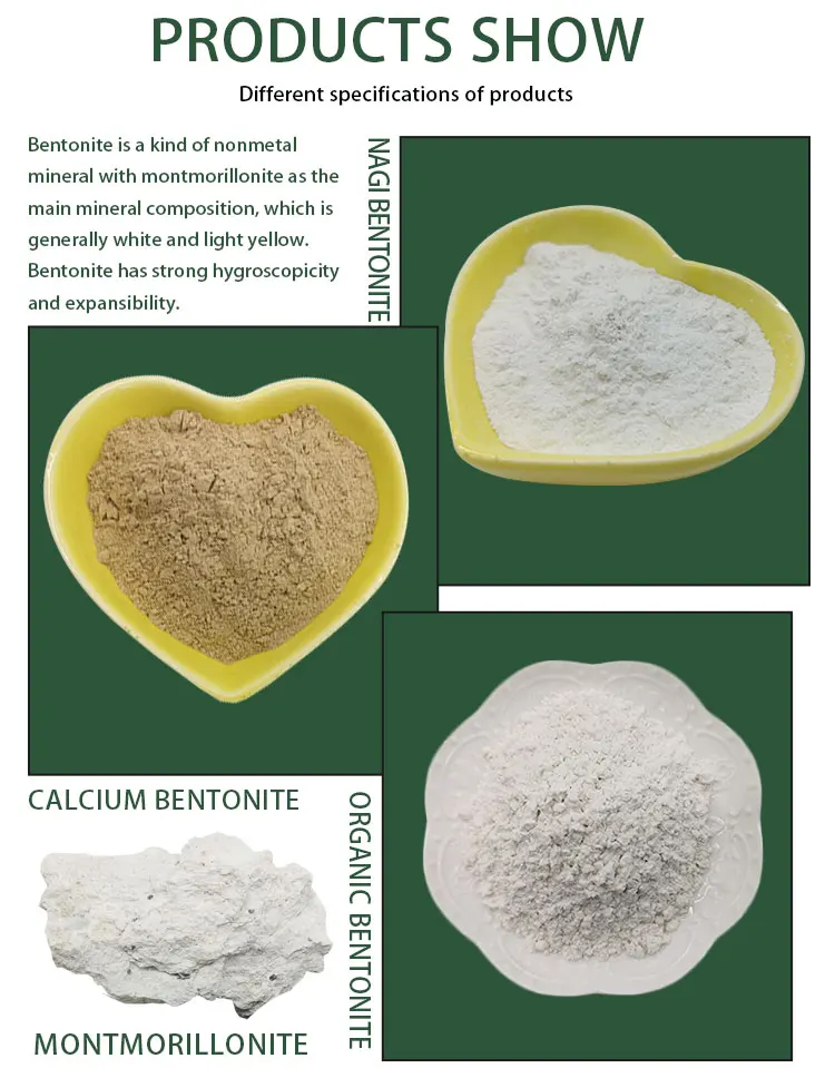 Premium Grade Bentonite Clay / Bentonite Bleaching Clay / Coating ...
