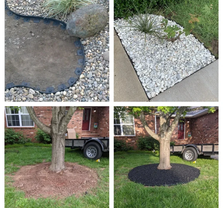 Homedin Modern HDPE Plastic Lawn Border Edge Eco-friendly Water ...