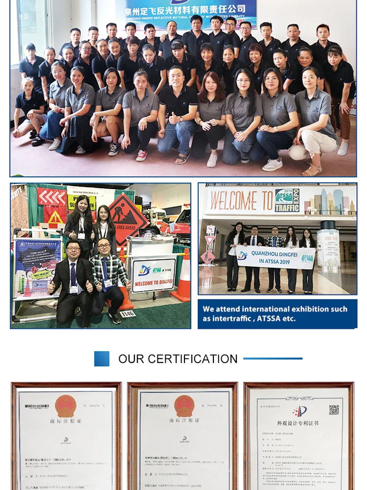 Customizable Logo Self-adhesive Dot C2 or ECE104 Reflective Tape for ...