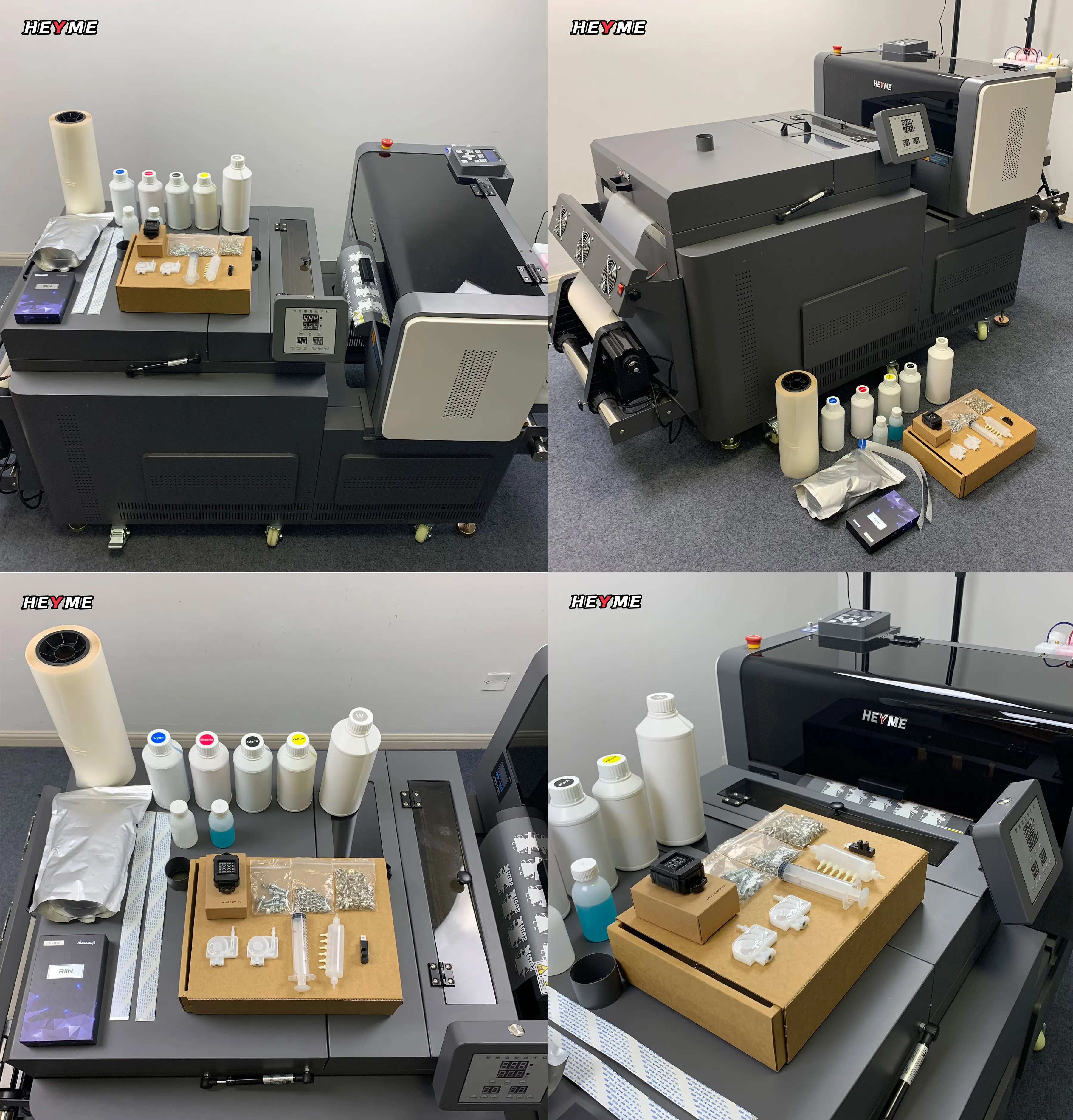 Tshirt Printing Machine A3 Size 30cm 13 Inch Double Xp600 Heads Pet Film Transfer Dtf Printer A3 ...