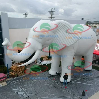Large Jungle Safari Animals Giant Inflatable Elephant For Party ...