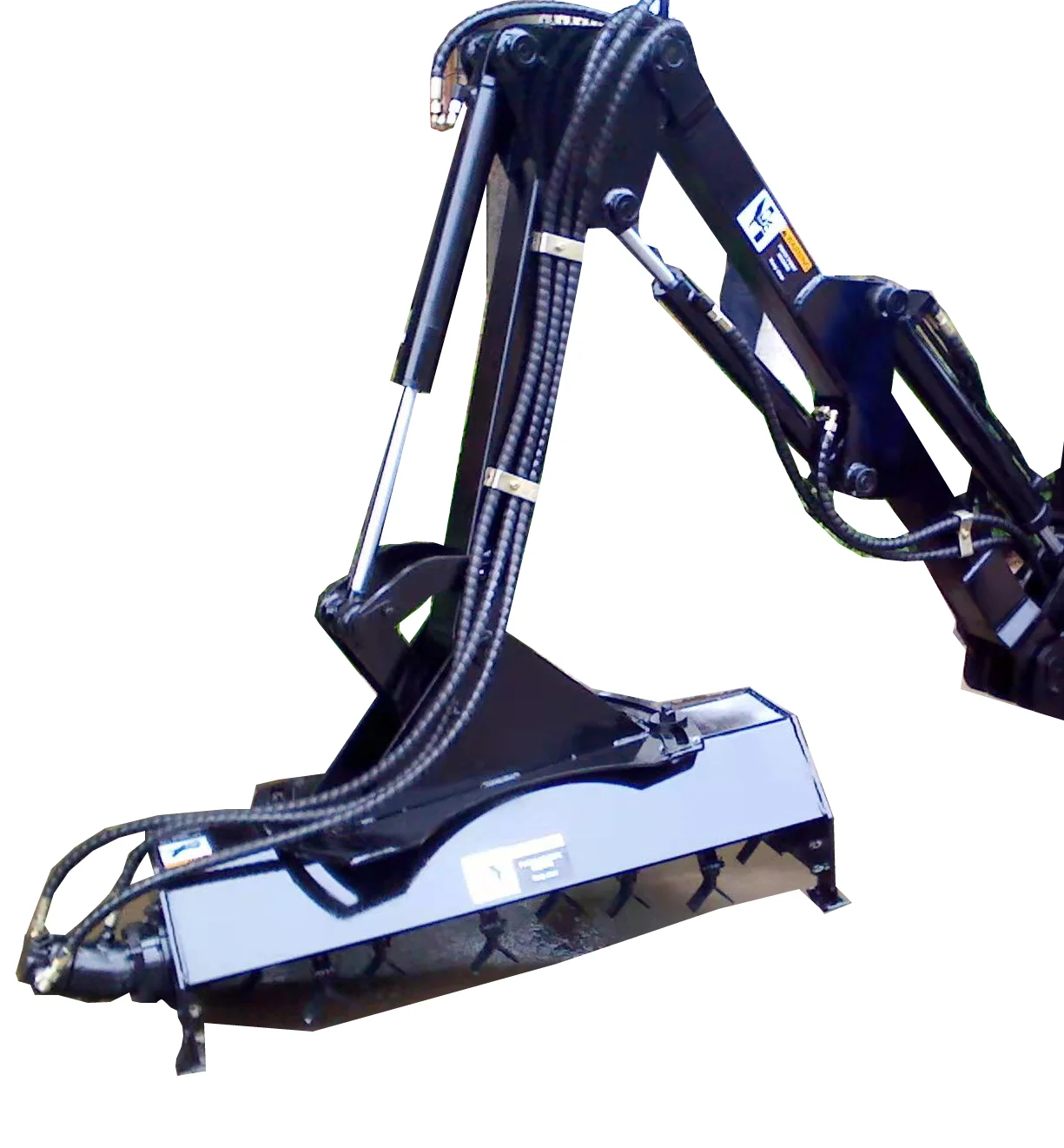skid steer loader Multi-direction grass cutter skid steer grass cutter ...