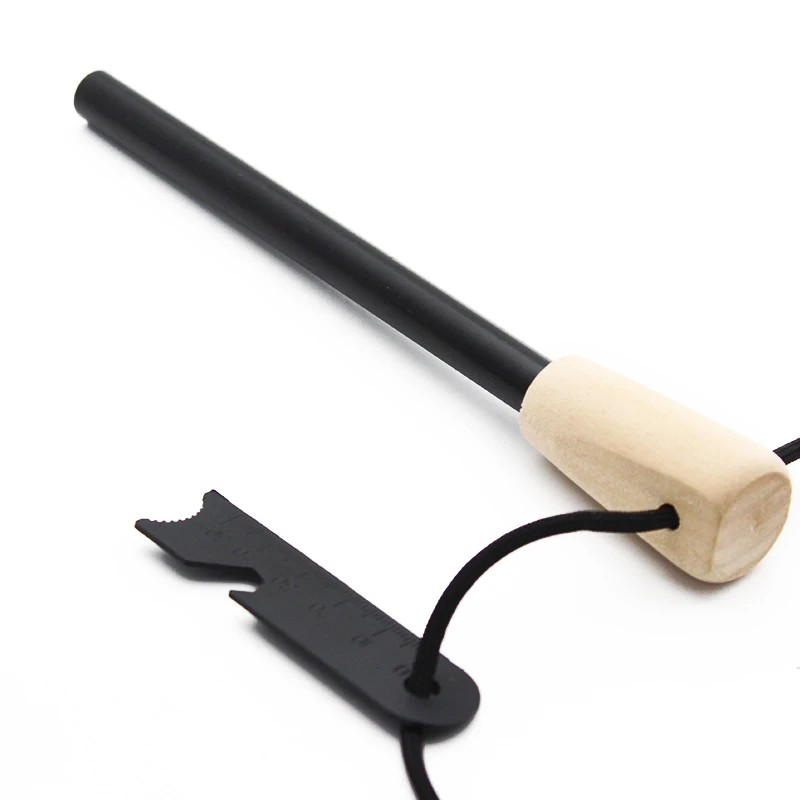 Crafted Wooden Ferro Rod - Efficient Fire Starter Stick