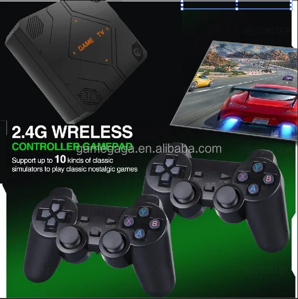 G12 Pro Game Box - 45000+ Games, 4K HD Output, Wireless Control