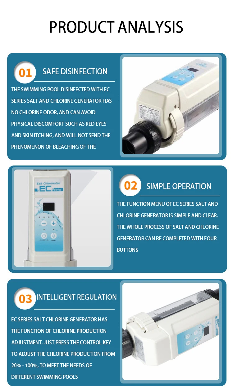 Ec Series Electrolytic Salt Chlorination Machine Automatic Cleaning ...