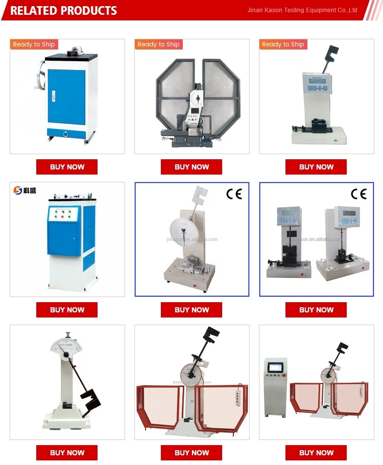 Kason Plastic Impact Testing Machine With High Quality - Buy Plastic ...