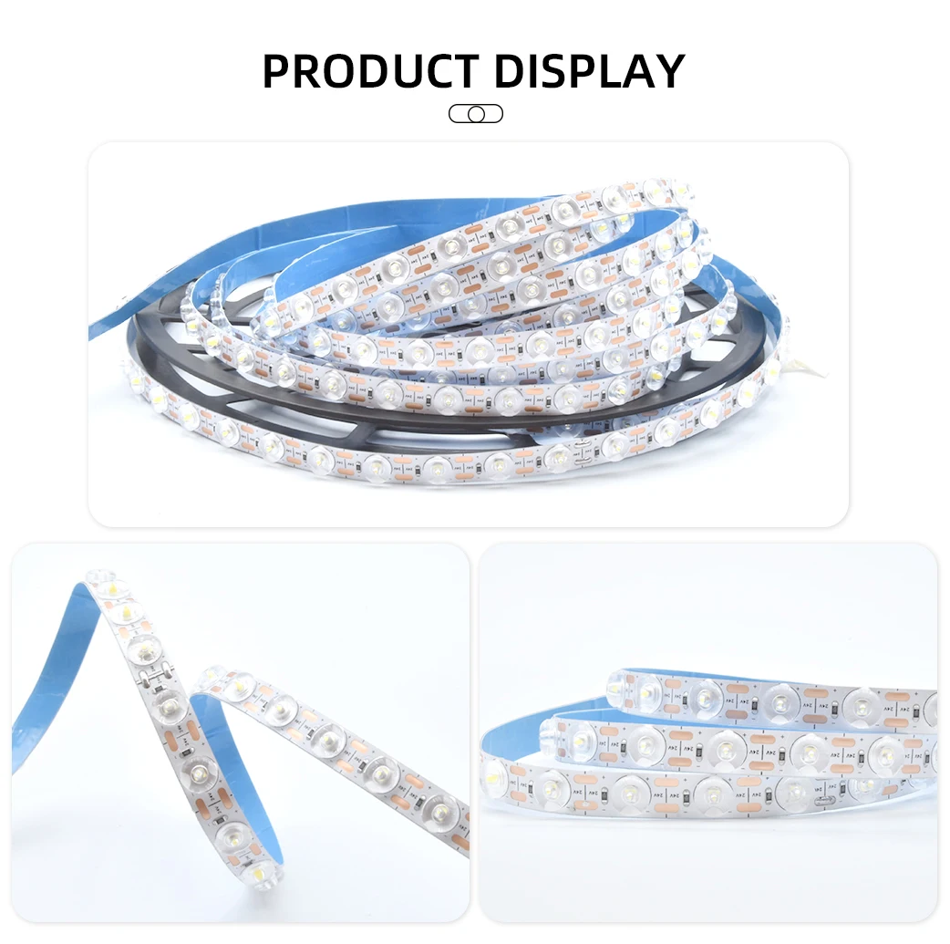 Led Diffuse Soft Light Strip Dc 24v Smd2835 Led Strip Lights For Home ...