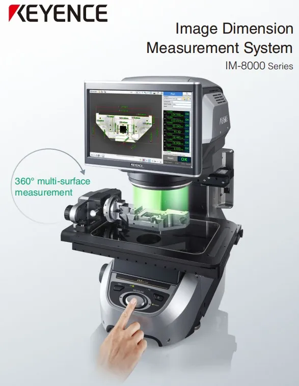 100% Genuine Keyence Im-8020 High Accuracy Image Dimension Measurement ...