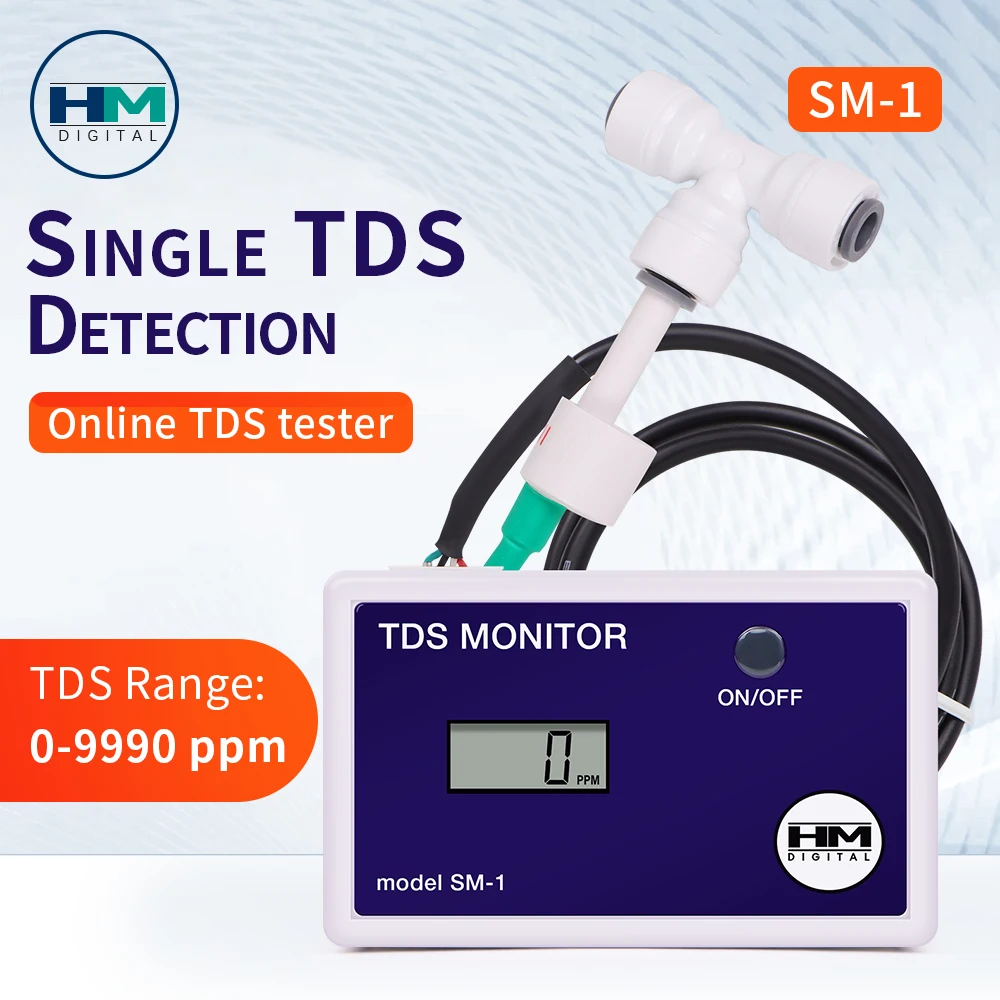 Alibaba.com: HM Digital SM-1 TDS monitor with 0-9990ppm range and ...