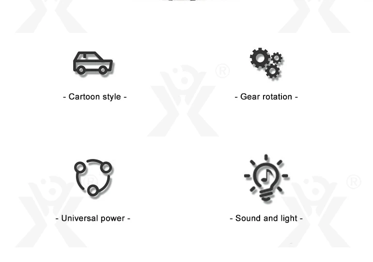 Chengji New Educational Battery Operated Gear Fire Truck Toys