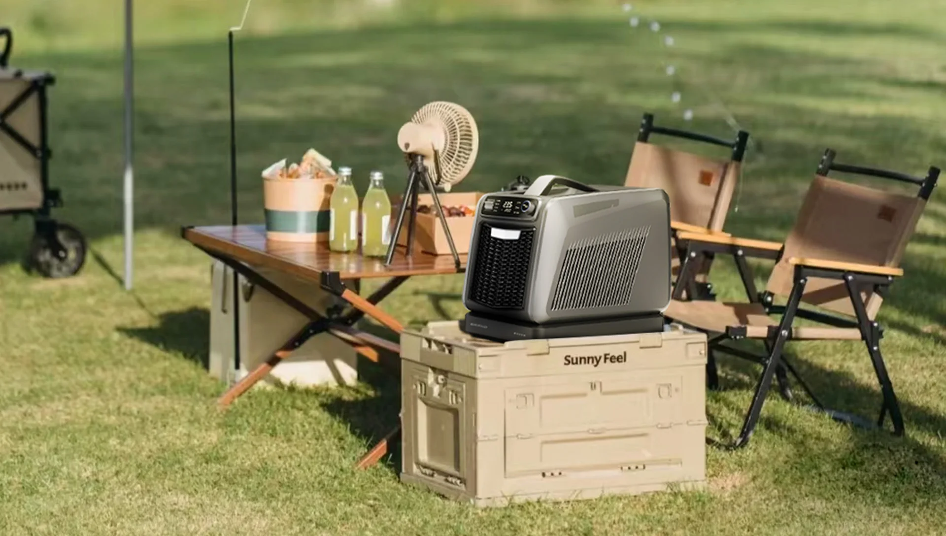 6500BTU Portable Air Conditioner - Ideal for Outdoor & Car