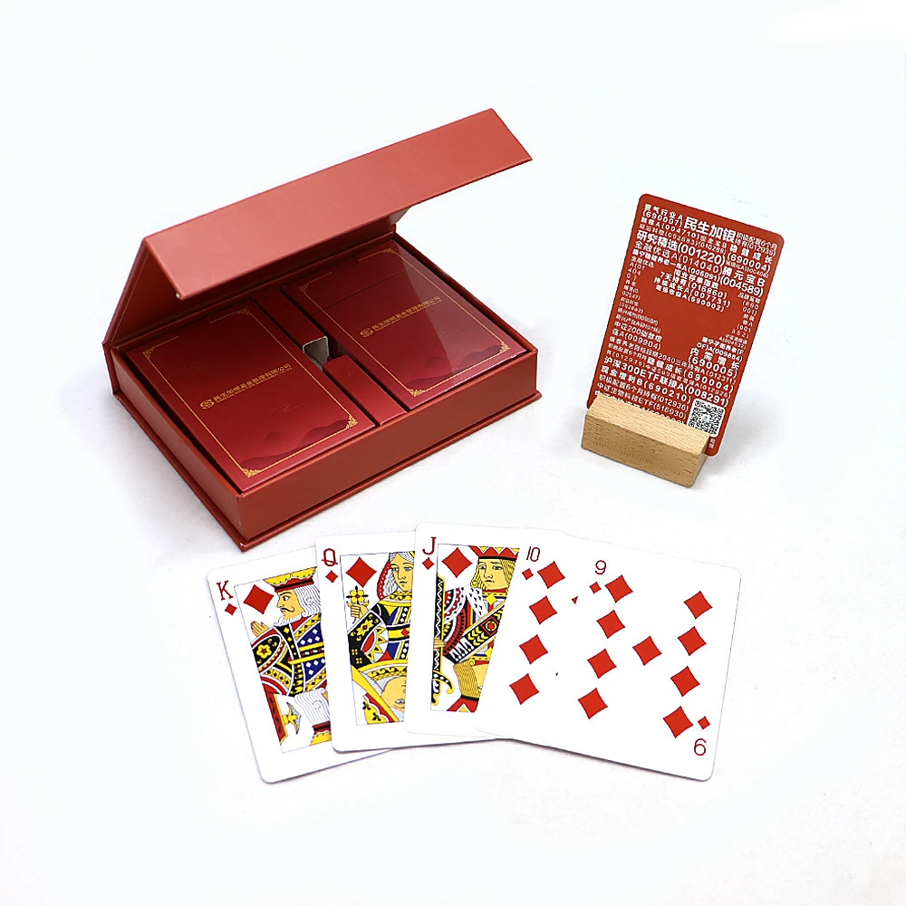 professional packaging box playing cards travel set plastic playing ...